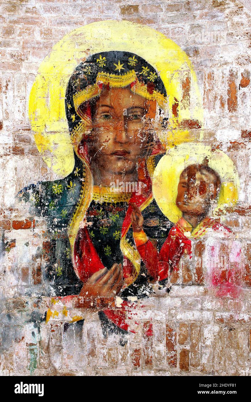 Picture of the virgin mary hi-res stock photography and images - Alamy