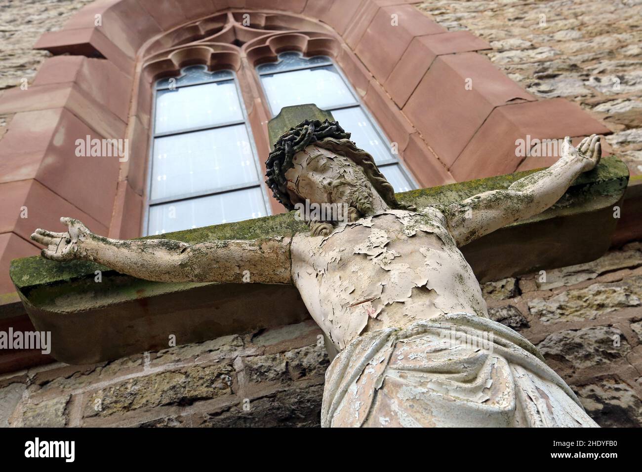 cross, stone cross, christ figure, crosses, christ figures Stock Photo ...