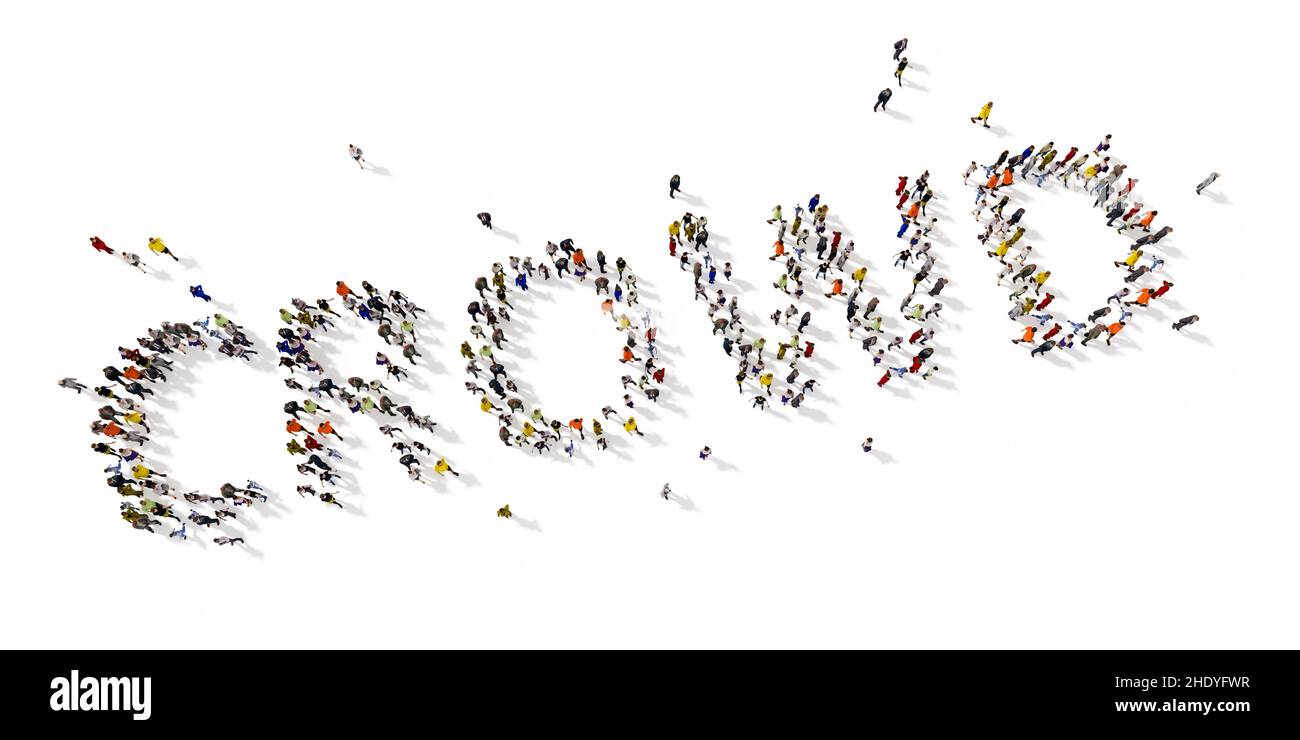 human crowd, crowds Stock Photo - Alamy