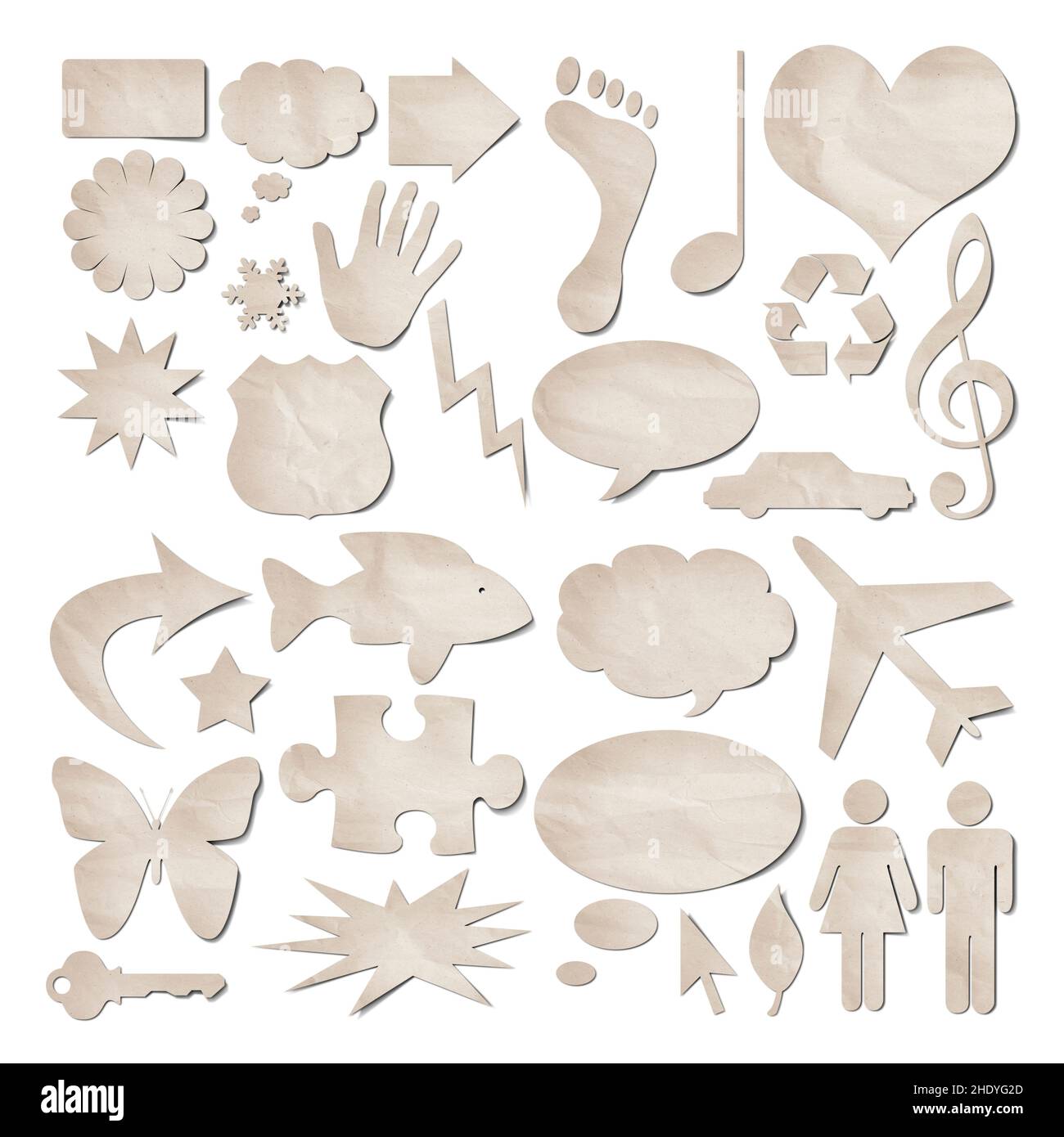 Butterflies collage Cut Out Stock Images & Pictures - Alamy