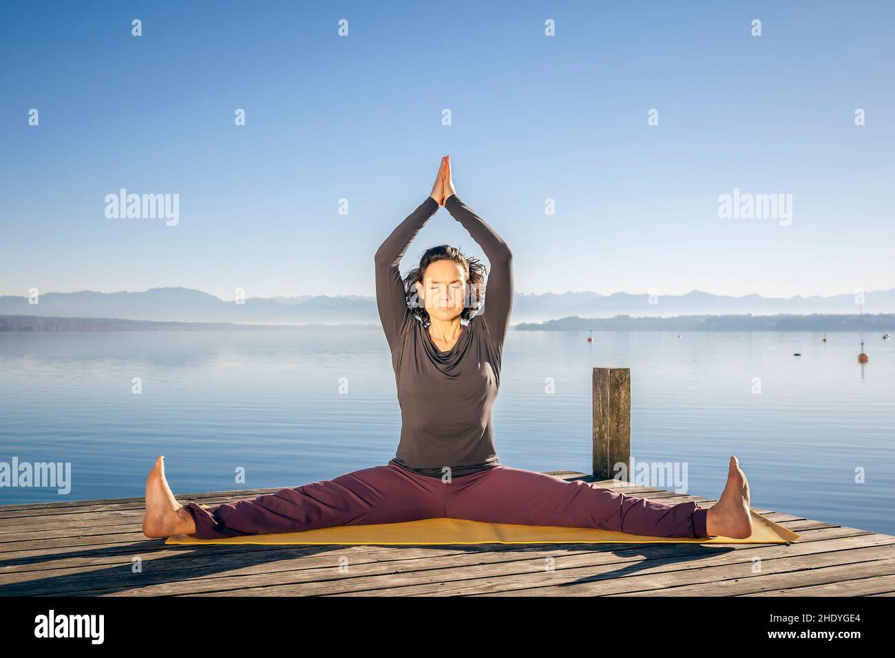 yoga, yoga exercises, yogas, exercising Stock Photo - Alamy