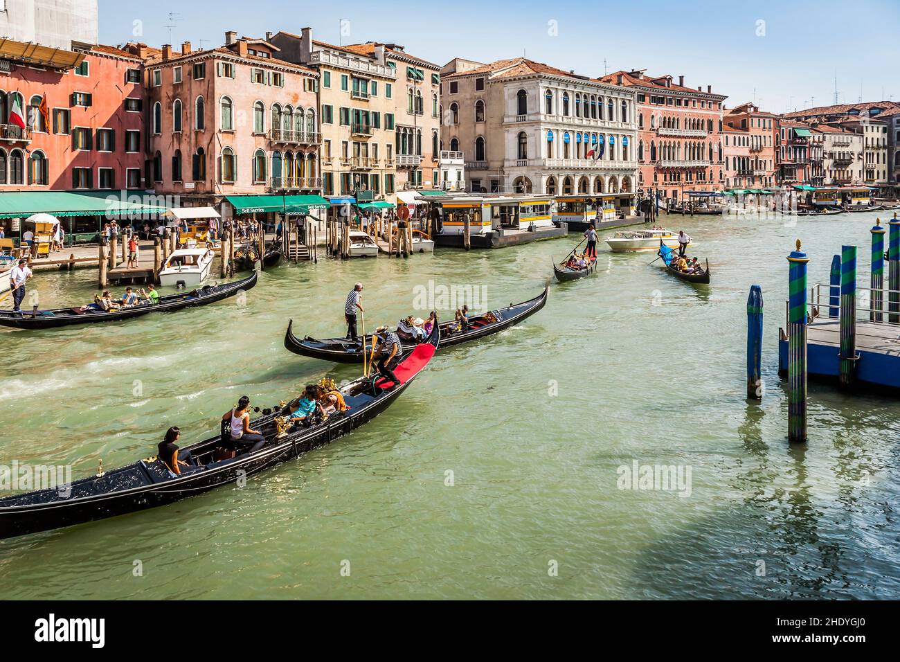 venice, gondola ride, venices, gondola rides Stock Photo - Alamy
