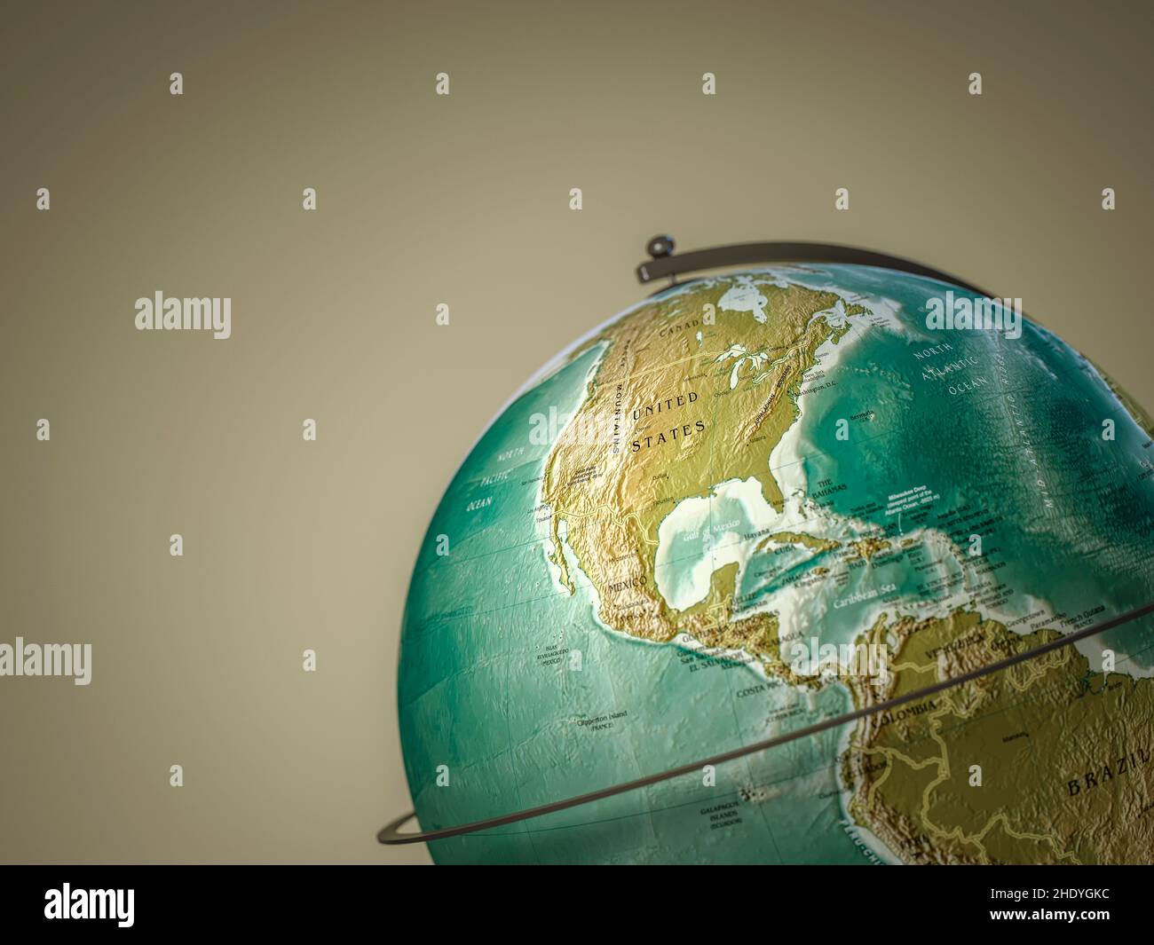 Globe cartography usa hi-res stock photography and images - Alamy