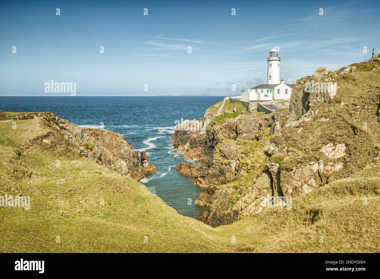 lighthouse, cliff, fanad head, lighthouses, cliffs Stock Photo - Alamy