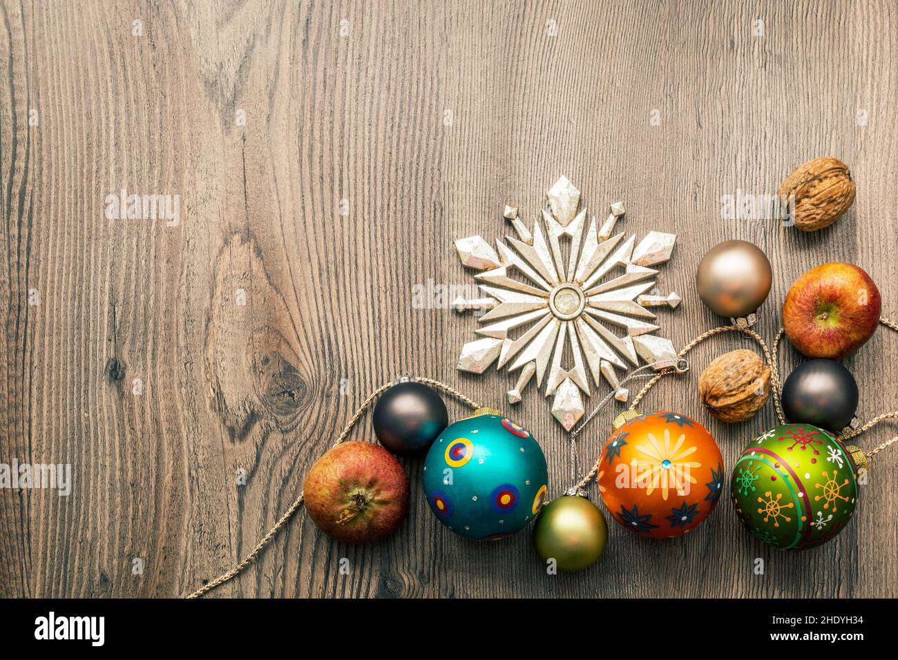 Walnut decoration hi-res stock photography and images - Alamy