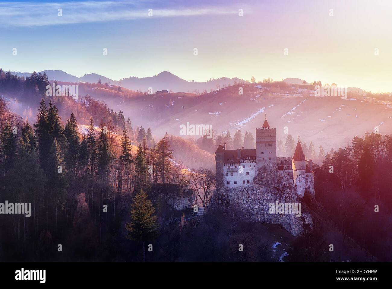 romania, castle bran, romanias Stock Photo - Alamy
