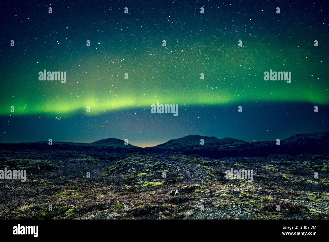 aurora, natural landmark, auroras, natural landmarks Stock Photo - Alamy
