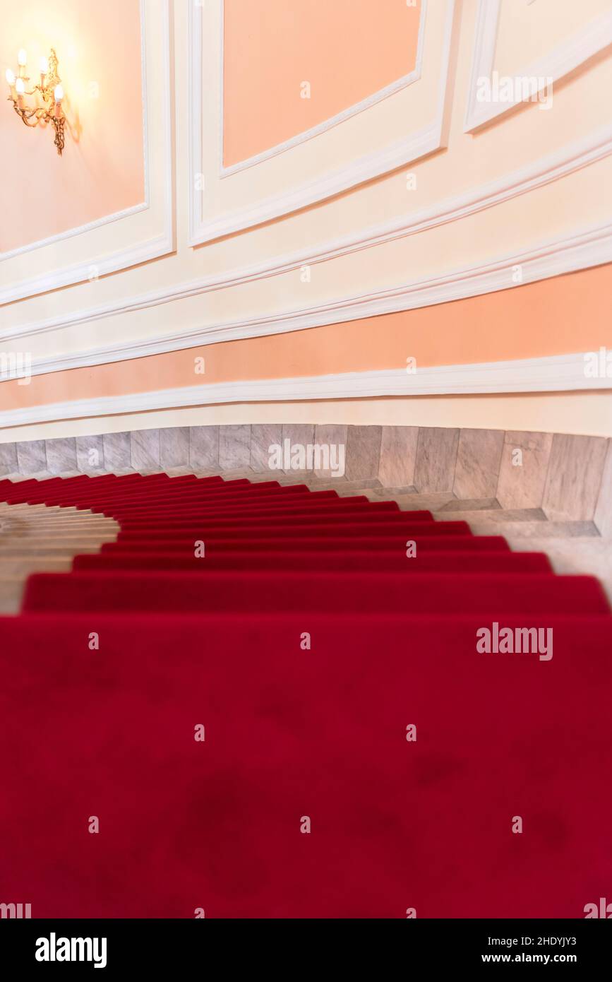 red carpet, stairs, red carpets, staircase Stock Photo - Alamy