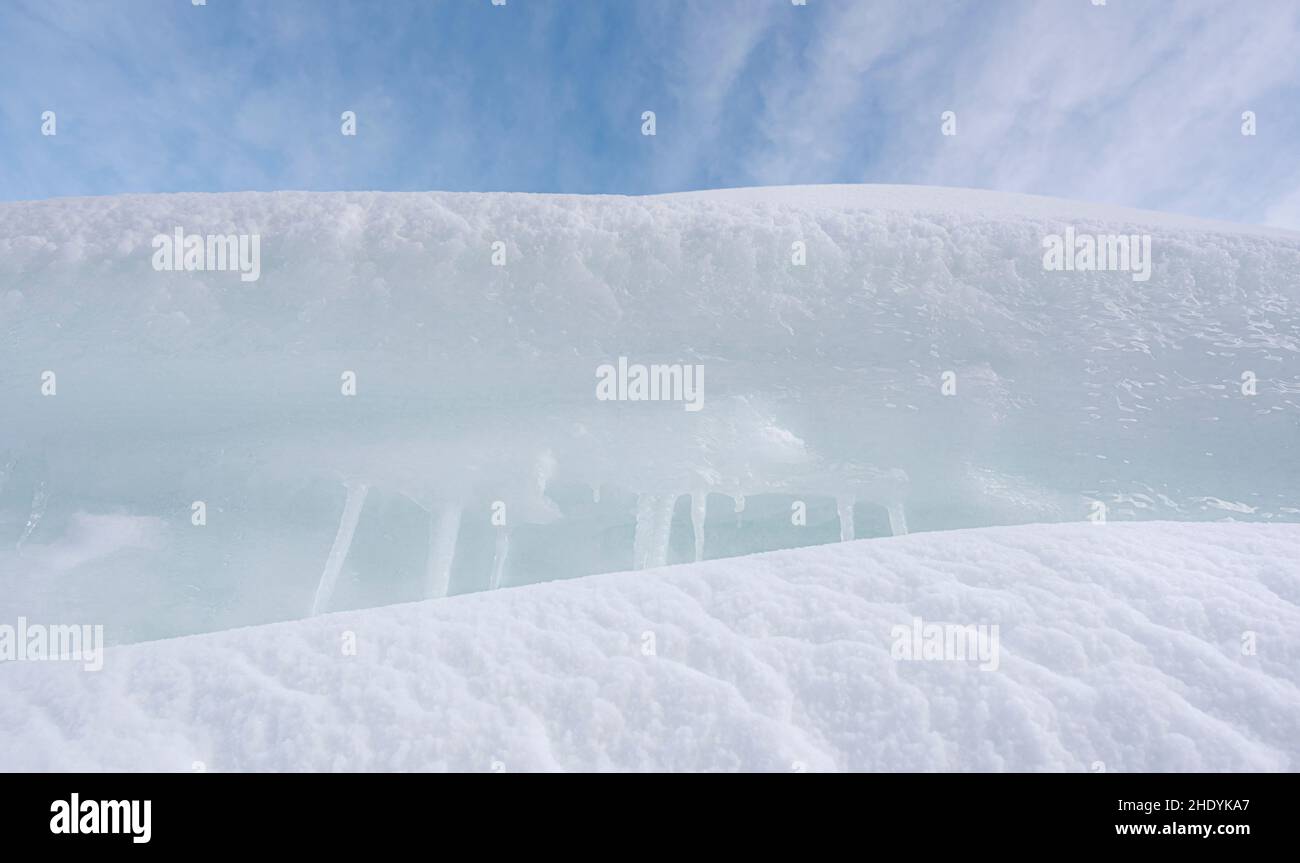 snow, snowdrift, snow wall, snowy, snowdrifts, snow walls Stock Photo ...
