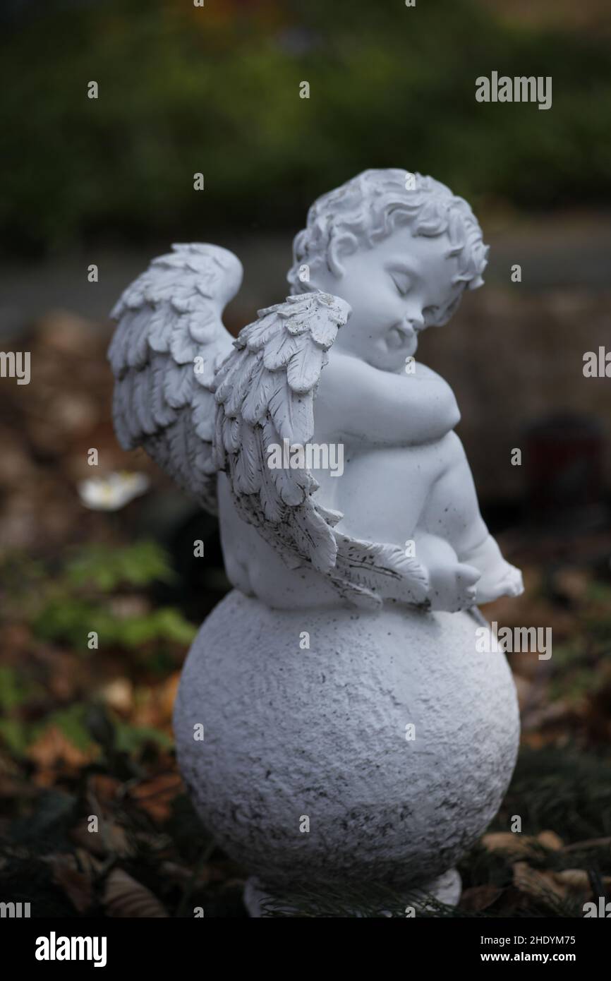 angel figurine, angel figurines Stock Photo - Alamy