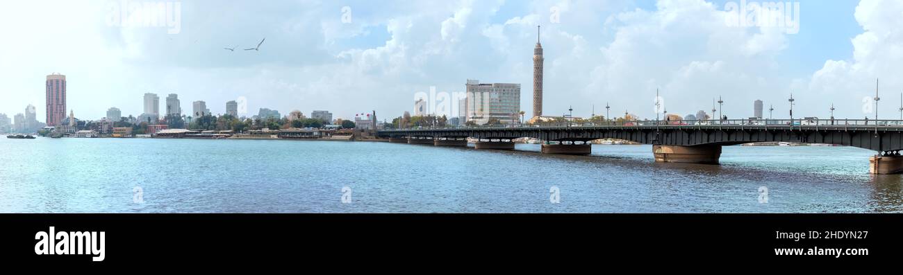 Nile city towers hi-res stock photography and images - Alamy