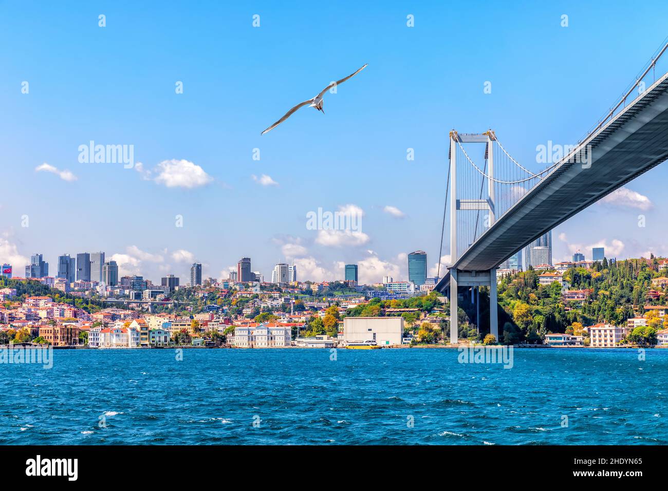 istanbul, bosphorus bridge, istanbuls, bosphorus bridges Stock Photo ...