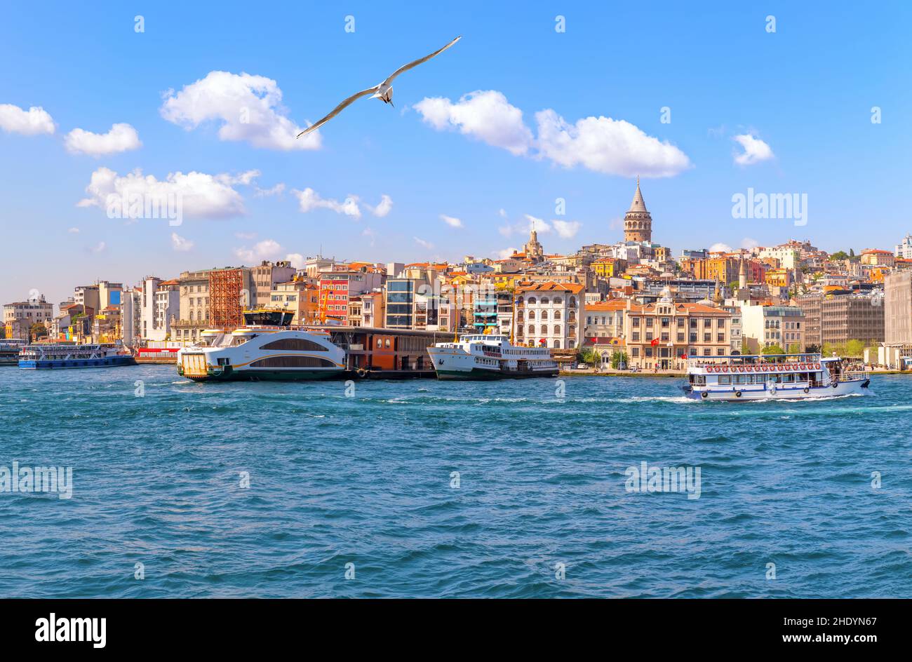 harbour, istanbul, harbours, port, istanbuls Stock Photo - Alamy