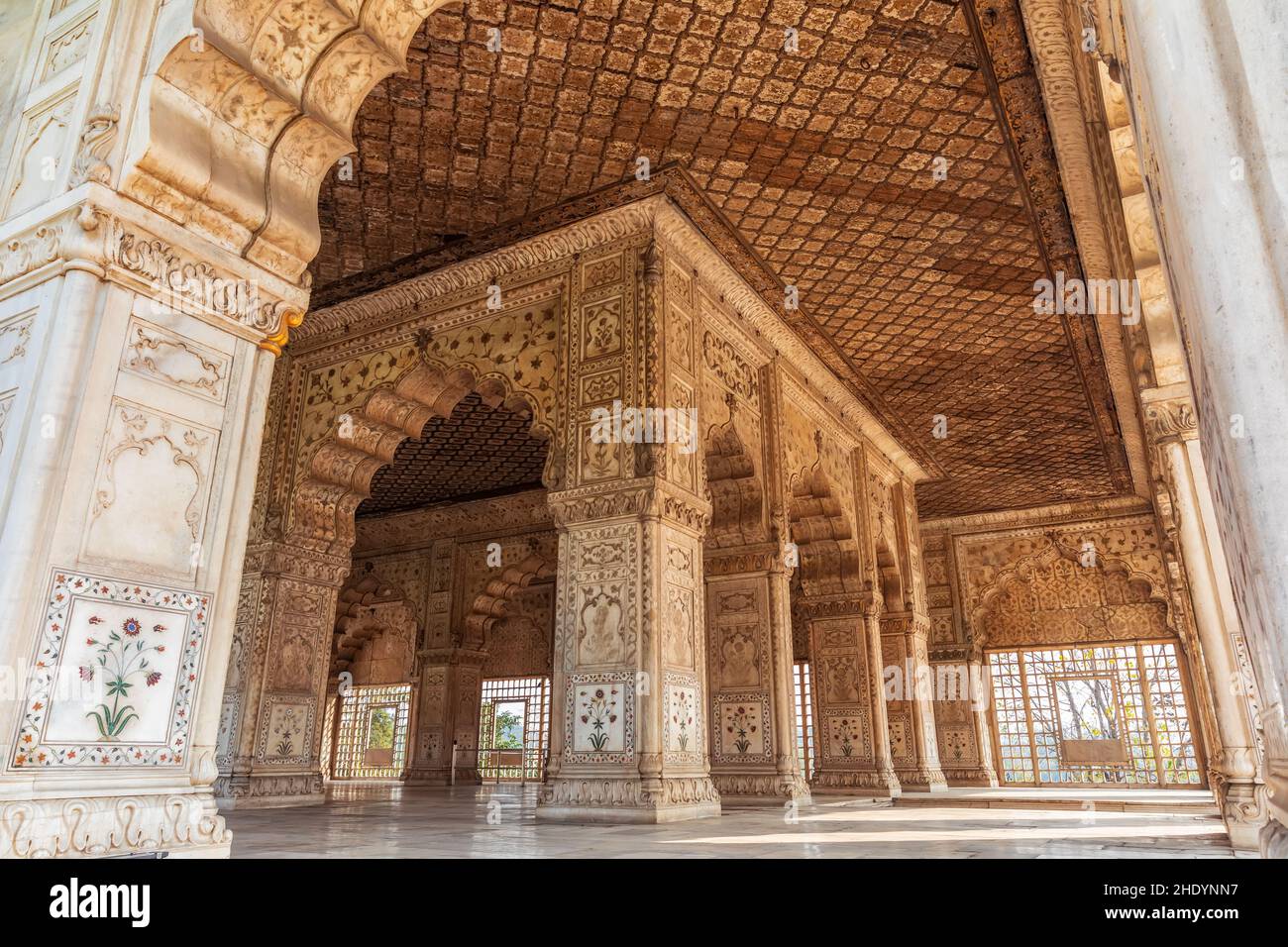 Delhi red fort inside hi-res stock photography and images - Alamy