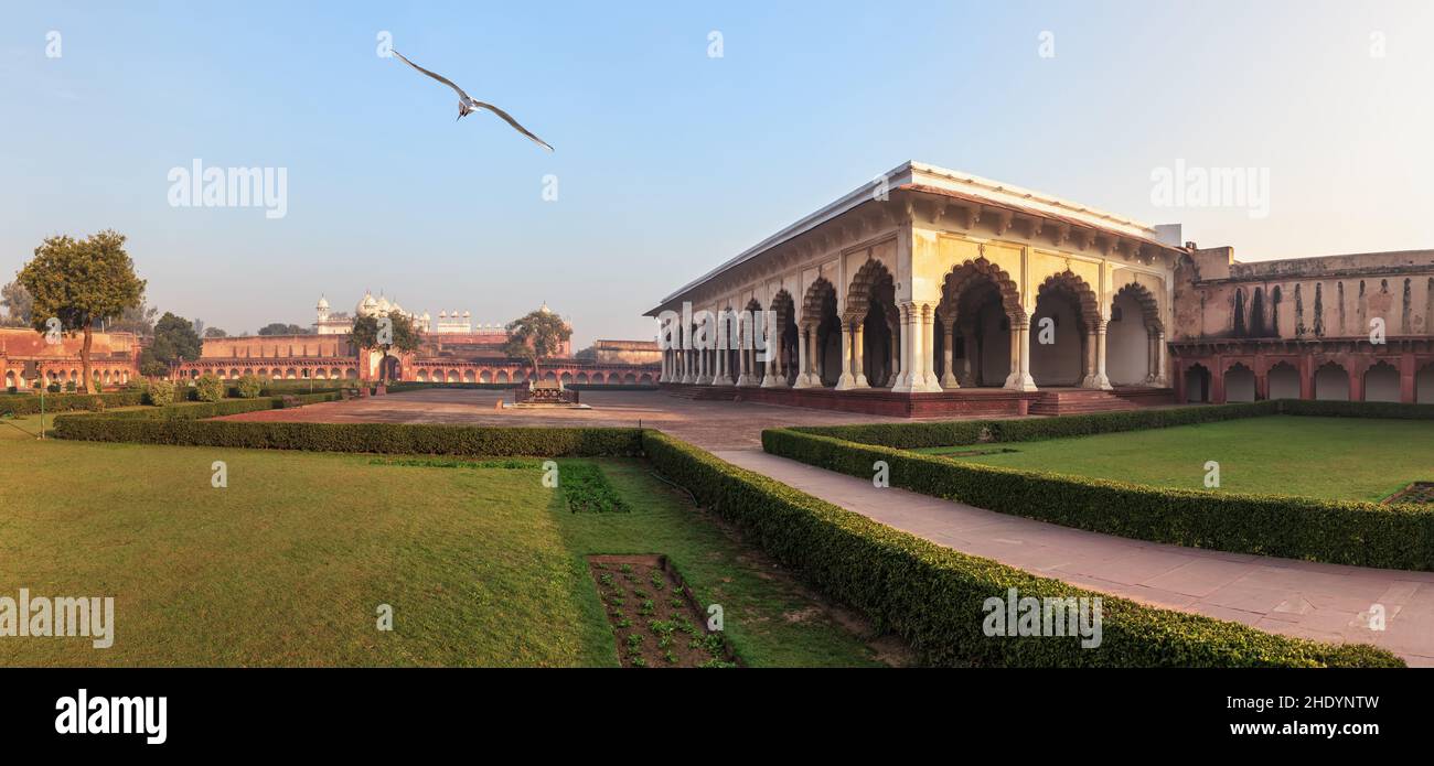 Agra fort red fort hi-res stock photography and images - Alamy