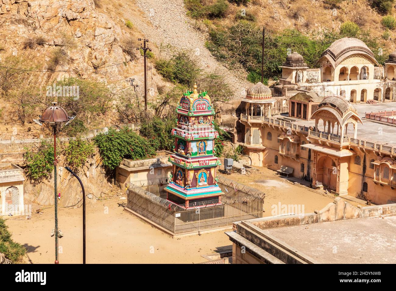 galta ji temple Stock Photo - Alamy