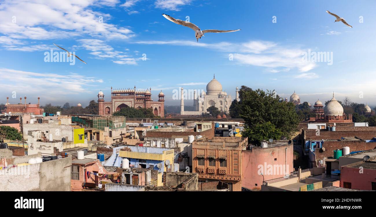 Agra landscape hi-res stock photography and images - Alamy
