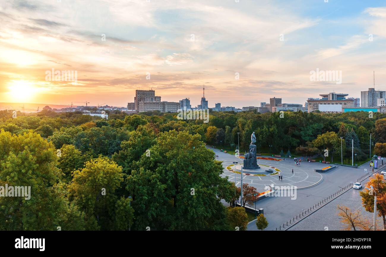 Kharkiv freedom square hi-res stock photography and images - Alamy