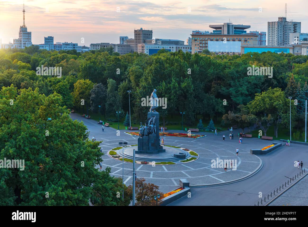 Kharkiv freedom square hi-res stock photography and images - Alamy