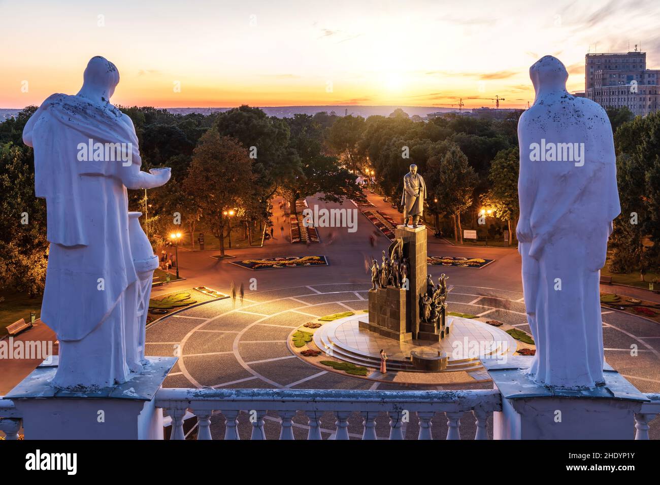 kharkiv, freedom square Stock Photo - Alamy
