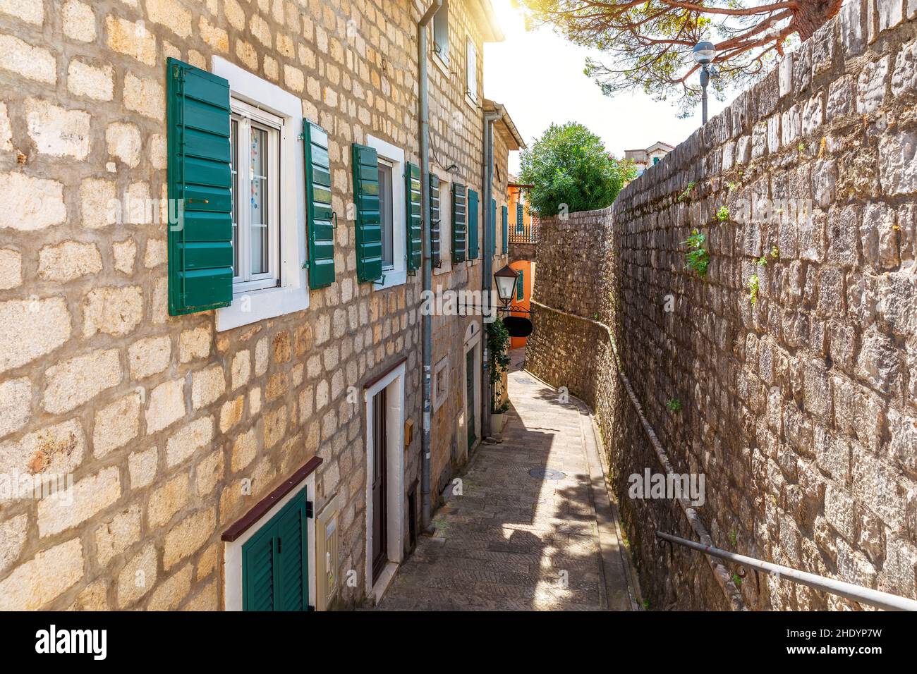 house, alley, houses, alleys Stock Photo - Alamy
