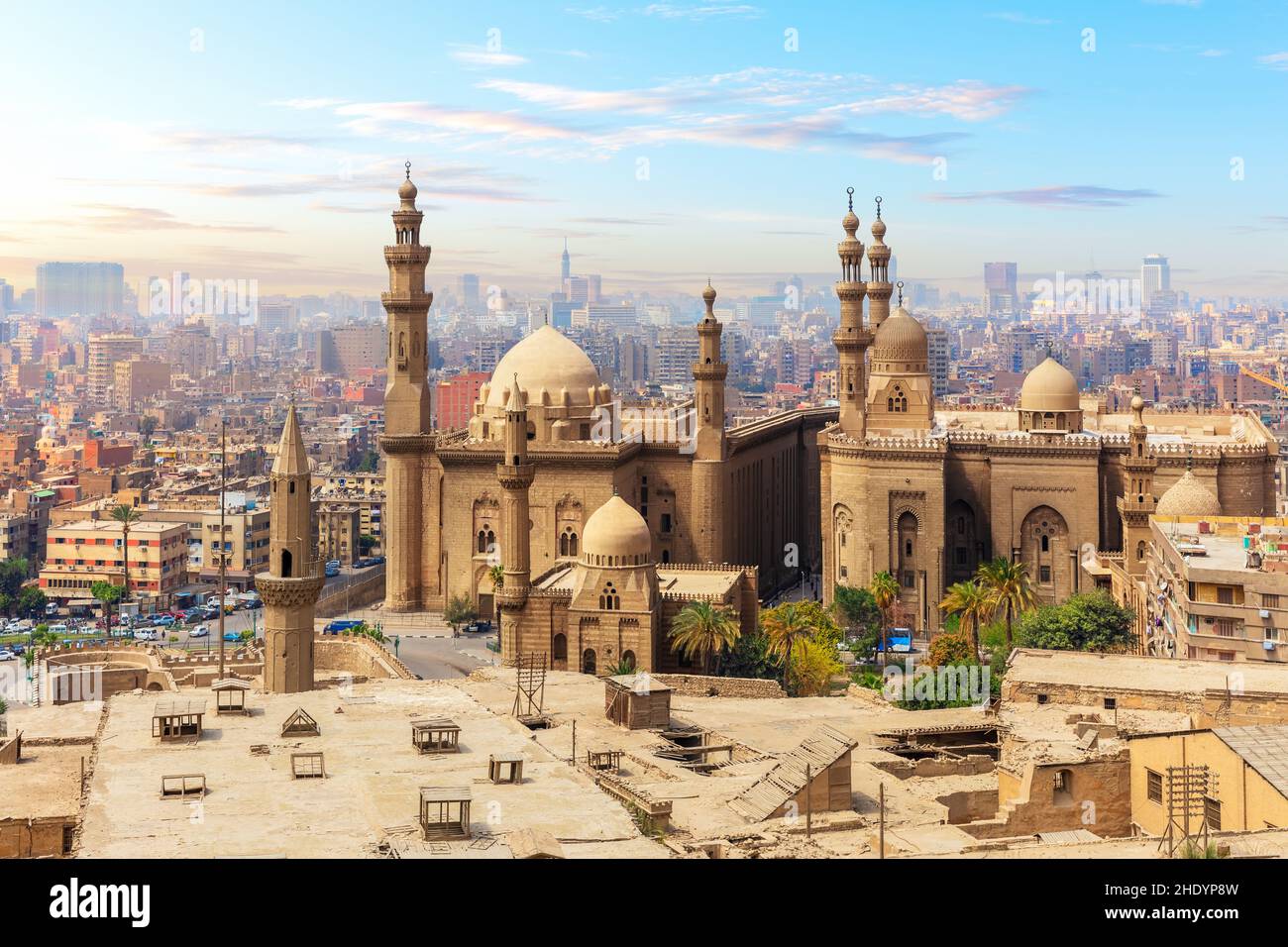 cairo, sultan hasan mosque, cairos Stock Photo - Alamy