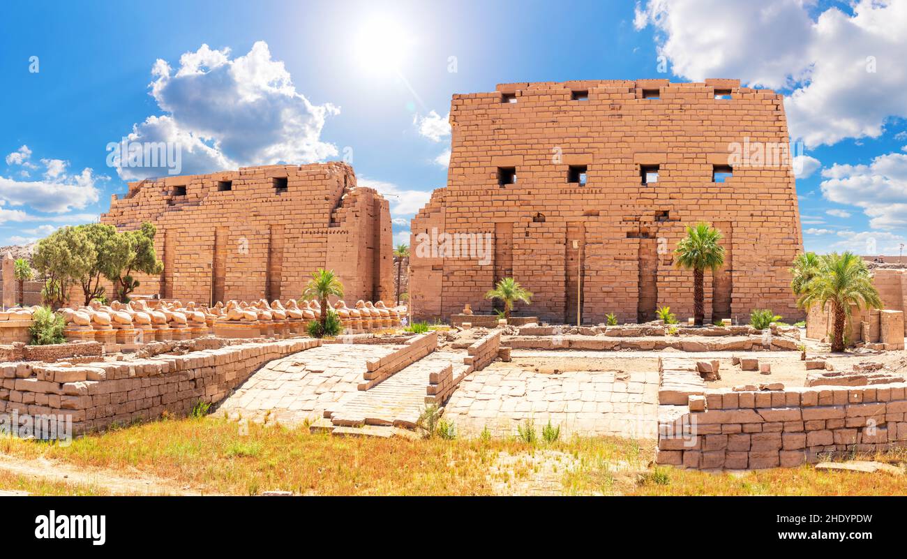 temples, karnak temple, cultural relics, temple, karnak temples Stock ...