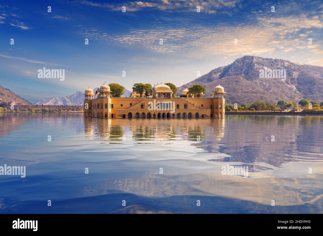 jal mahal, man sagar lake, jal mahals Stock Photo - Alamy
