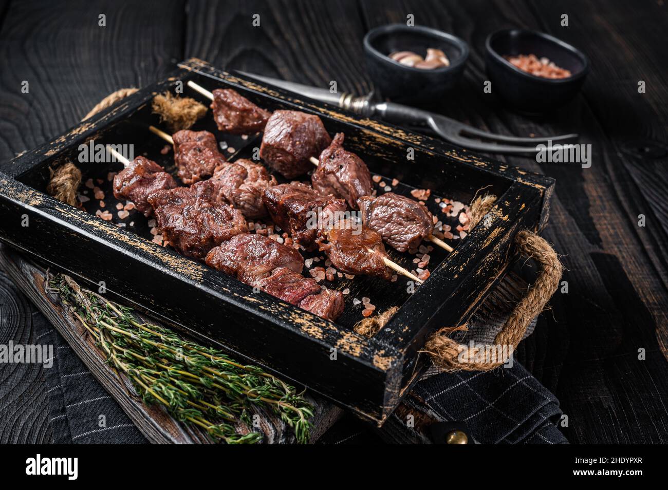 Bbq beef veal shish hi-res stock photography and images - Alamy