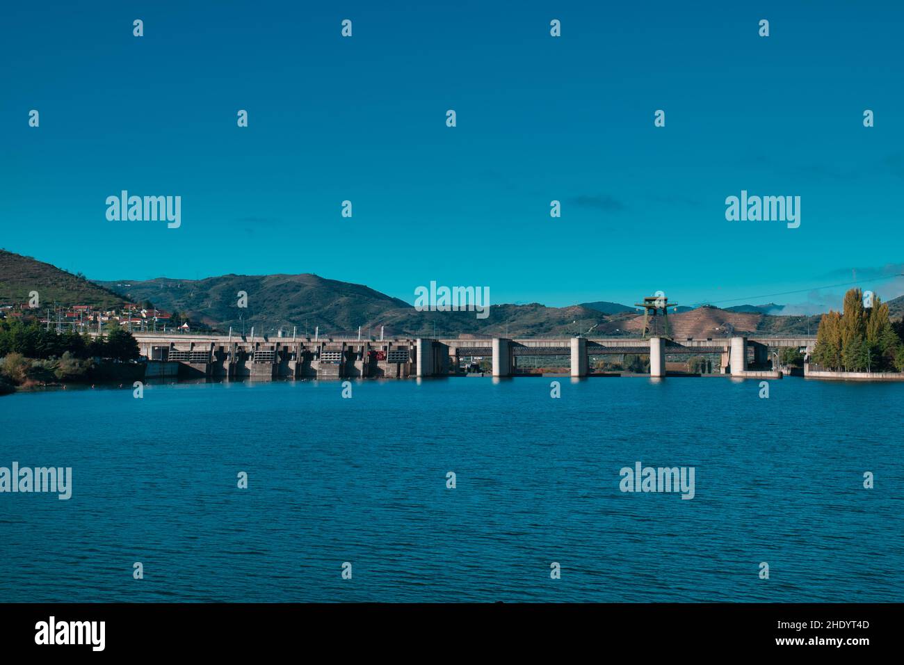 Pocinho dam and lock hi-res stock photography and images - Alamy