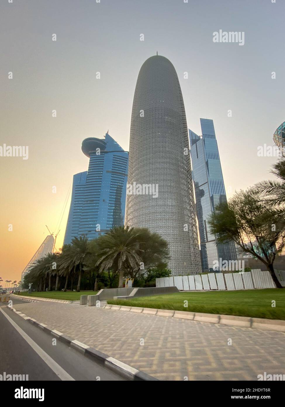 Burj doha tower hi-res stock photography and images - Alamy