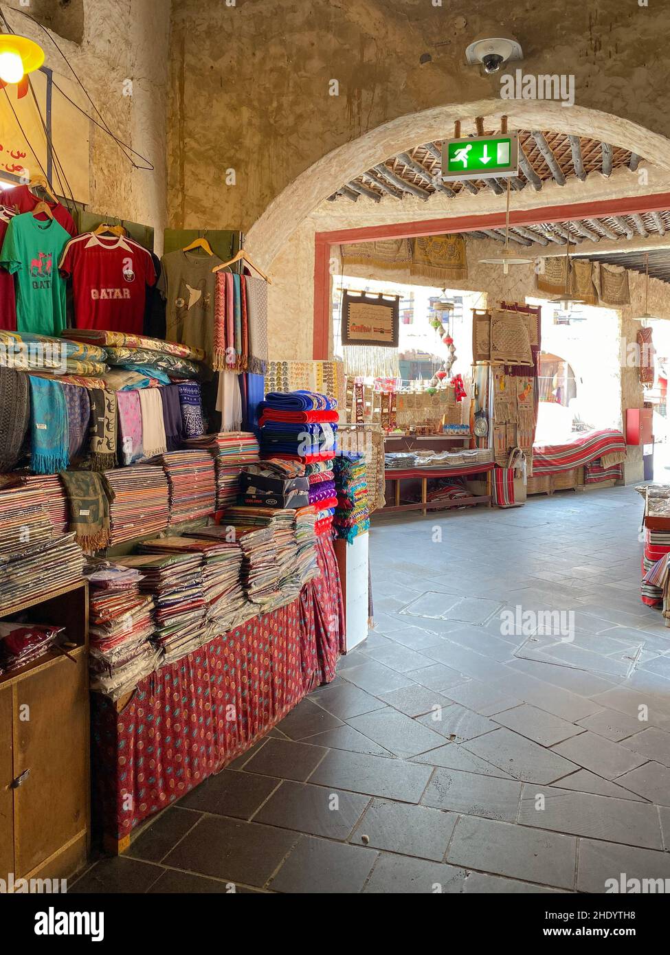 Textile shop in doha hi-res stock photography and images - Alamy