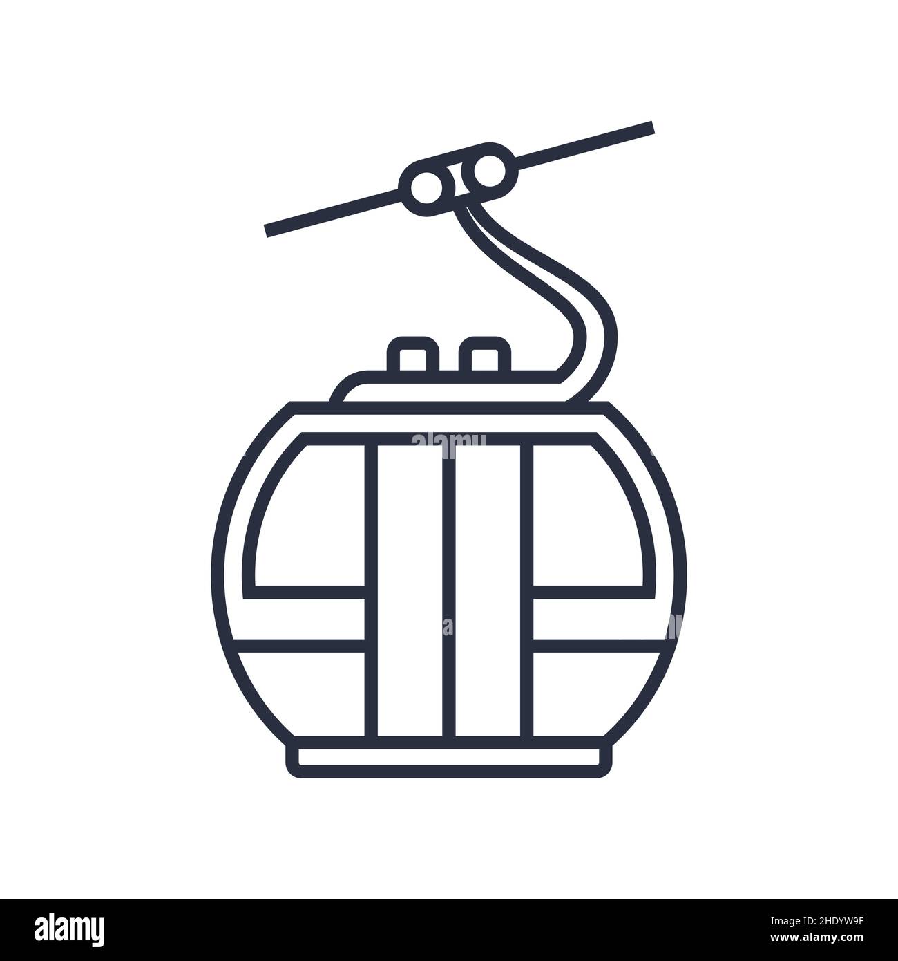 Cable car ropeway hi-res stock photography and images - Alamy