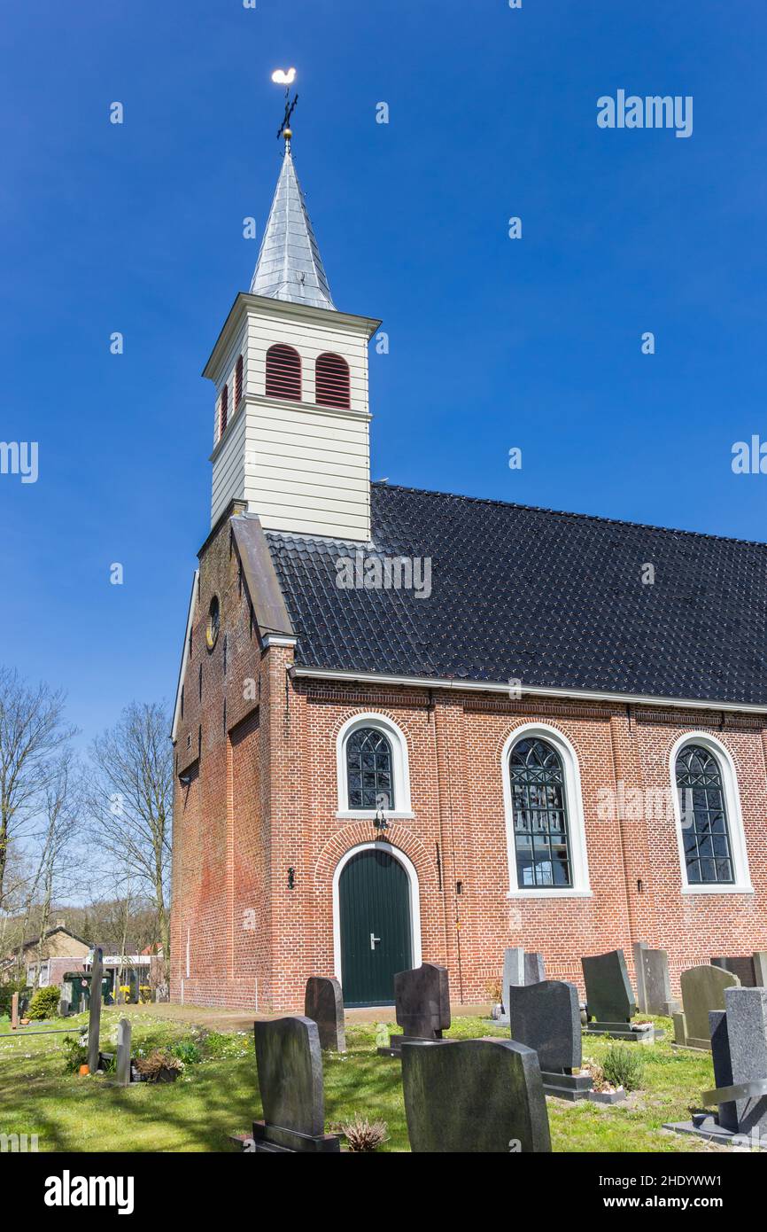 Tower of the historic church of Oudemirdum, Netherlands Stock Photo - Alamy