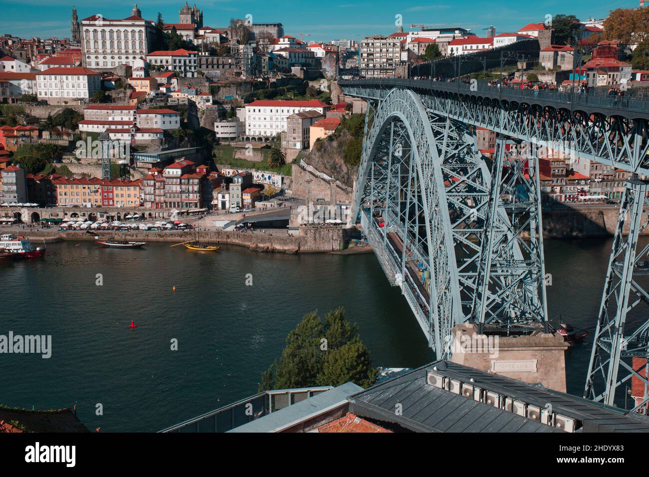 Luis i Bridge, Porto Stock Photo - Alamy
