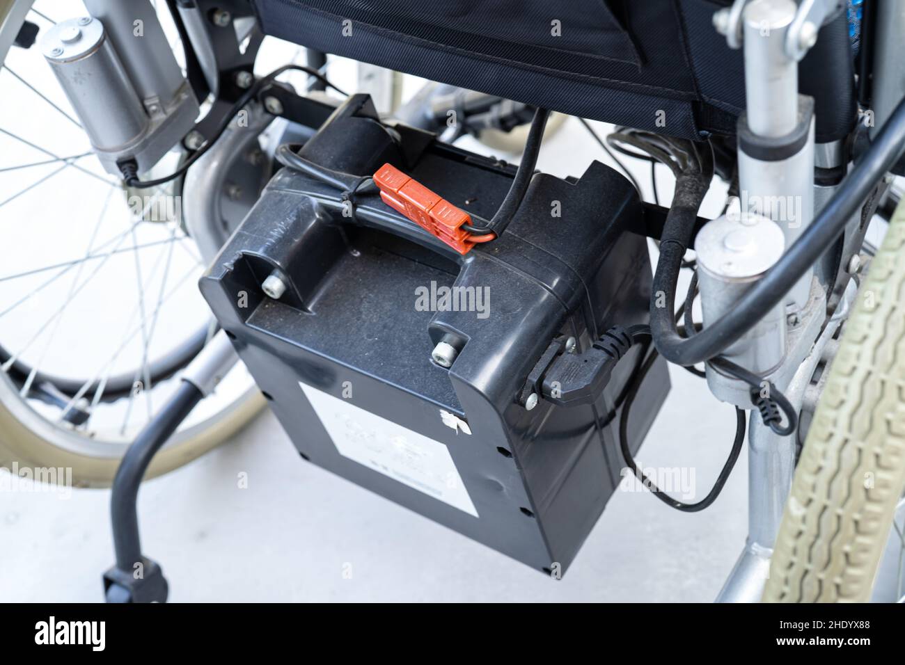 Battery of electric wheelchair for patient or people with disability ...