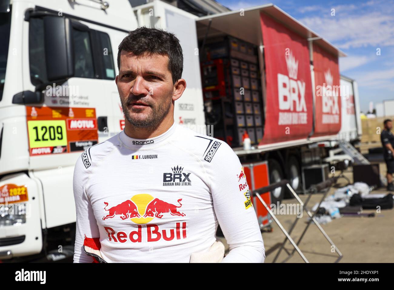 Riyadh, Saudi Arabia. 07th Jan, 2022. Lurquin Fabian (bel), Bahrain ...