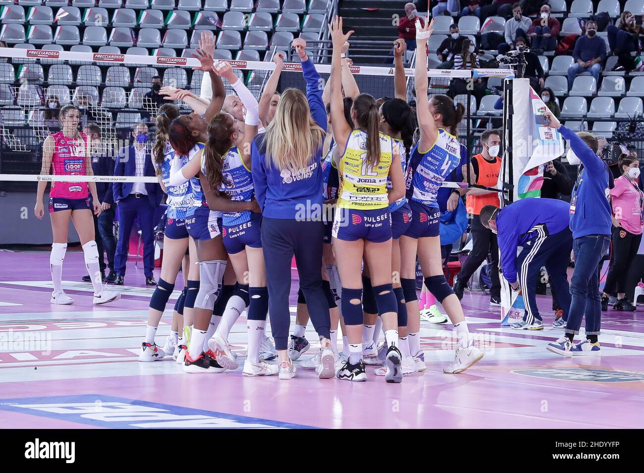 Imoco Volley Conegliano exultation during Imoco Volley Conegliano vs ...