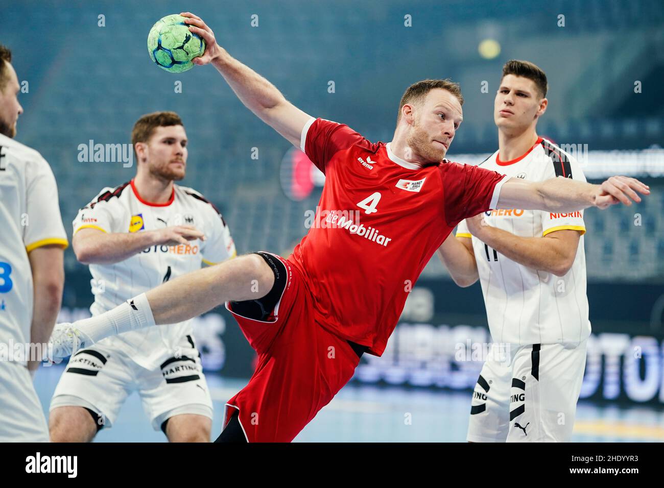 Mannheim, Germany. 07th Jan, 2022. Handball: International match ...