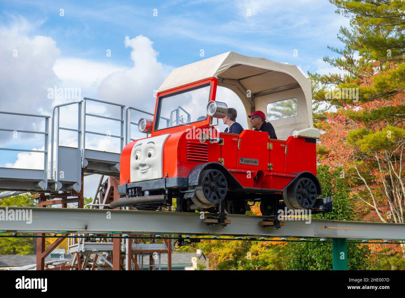 Winston Skyline Express at Thomas Land USA in Edaville Family Theme ...