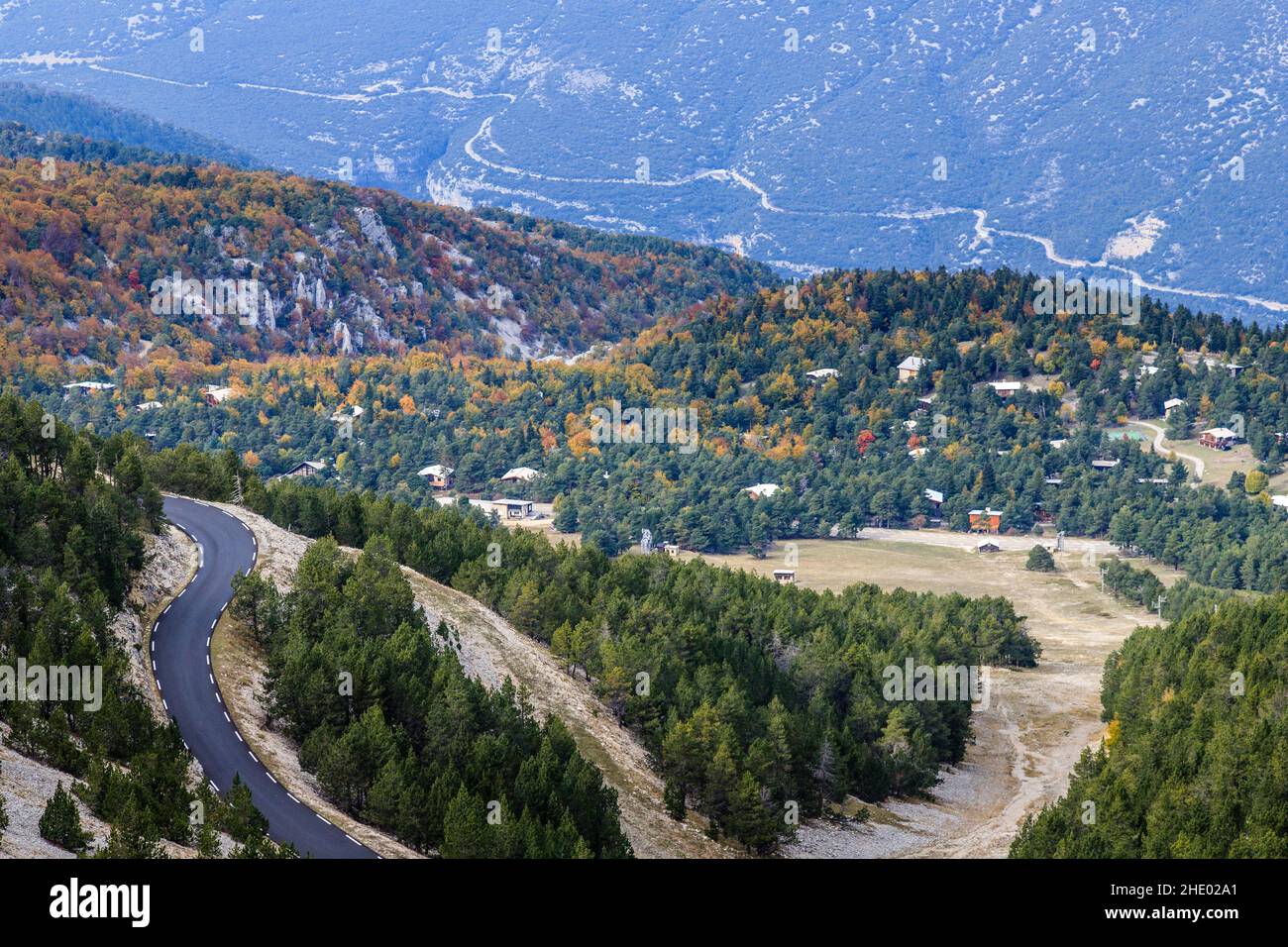 France, Vaucluse, Mont Ventoux Regional Natural Park, Beaumont du ...