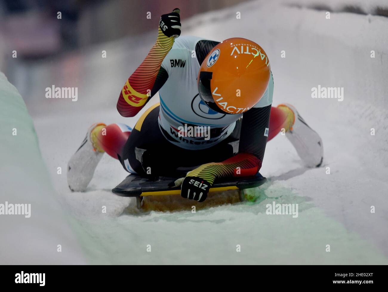 Winterberg, Germany. 07th Jan, 2022. Skeleton: World Cup, women, 2nd ...