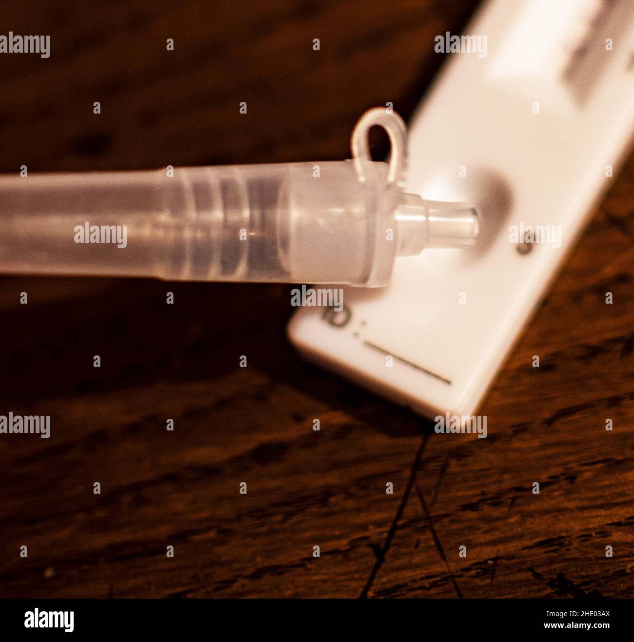 Covid 19 virus self test home testing Stock Photo - Alamy