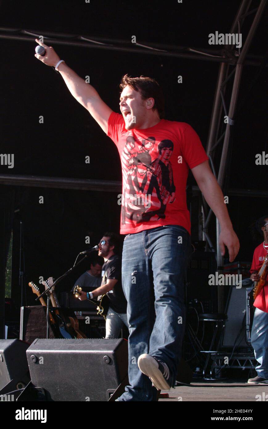 Daniel Bedingfield live at Guilfest Stock Photo - Alamy