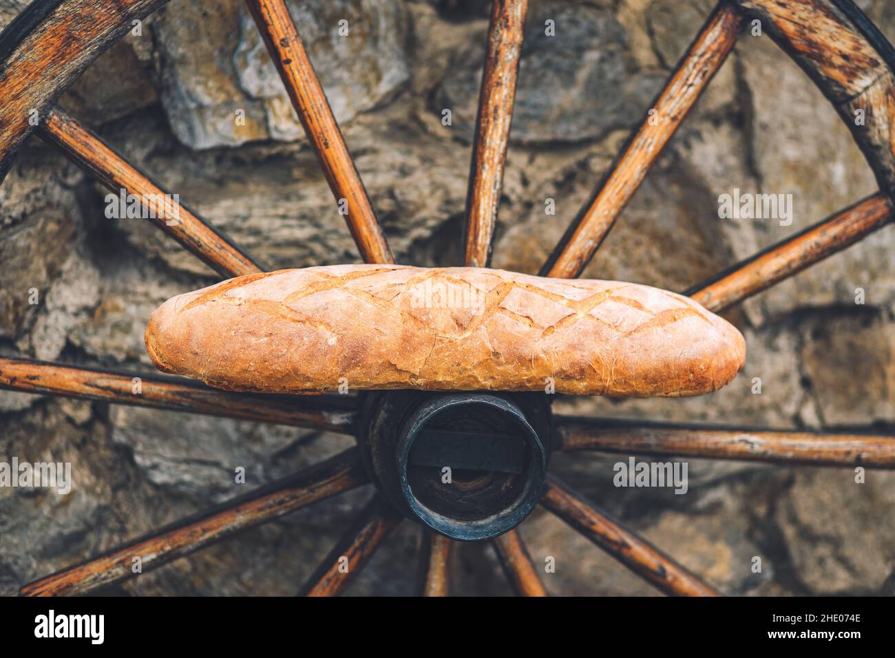 Wheel of bread hi-res stock photography and images - Alamy