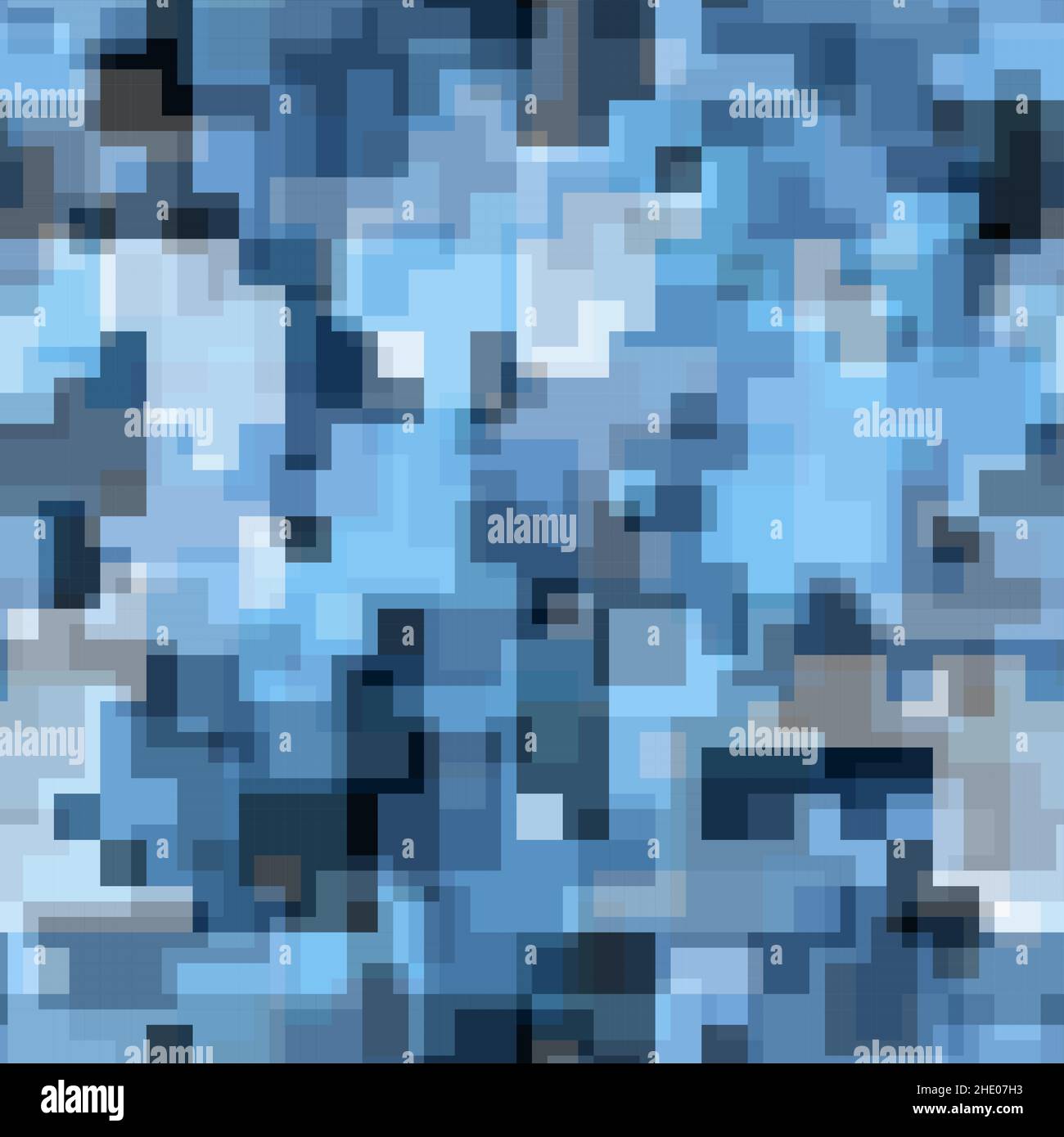 Digital camouflage seamless pattern. Abstract military geometric modern ...