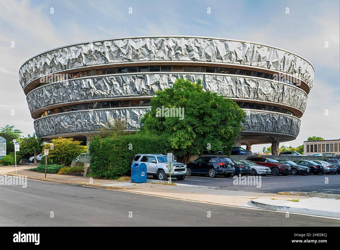 Enterprise Center/Markel Building, inspired by a foil-wrapped baked ...