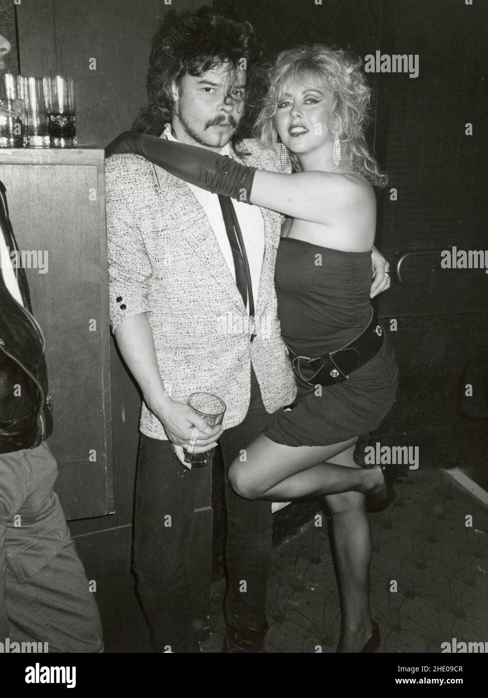 London, UK. Phil Taylor (Philthy Taylor) of Motorhead and girlfriend ...