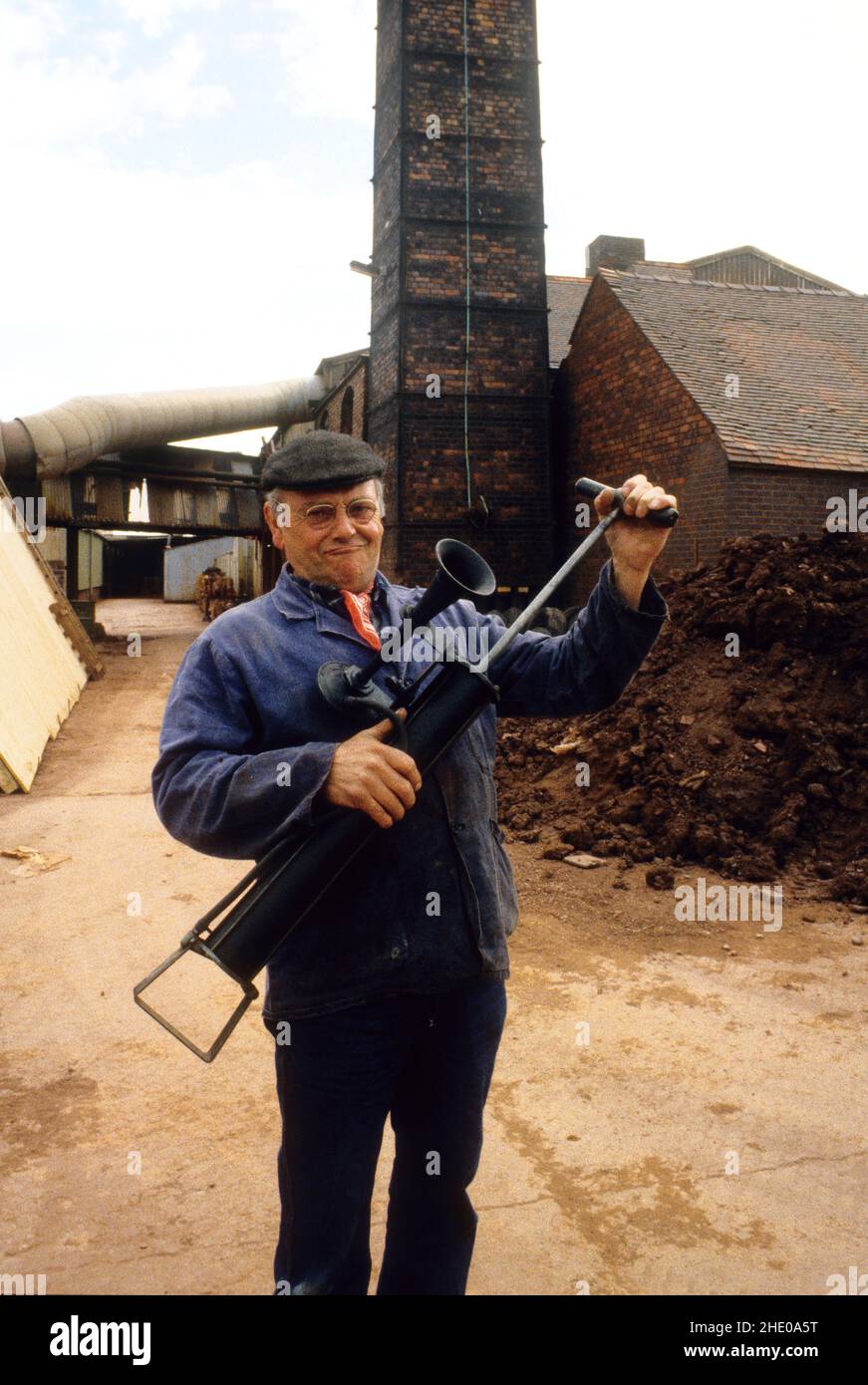 English steeplejack and television personality Fred Dibnah Stock Photo ... English steeplejack and television personality Fred Dibnah Stock Photo ...