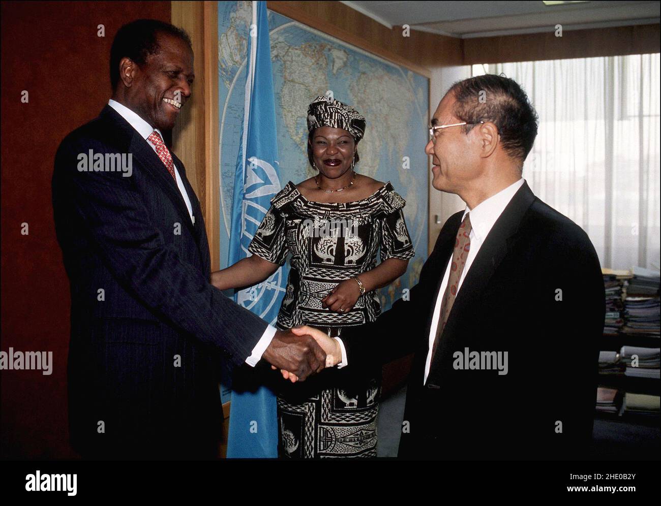 ***EXCLUSIVE***.SIDNEY POITIER, PLENIPOTENTIARY AMBASSADOR AND ...